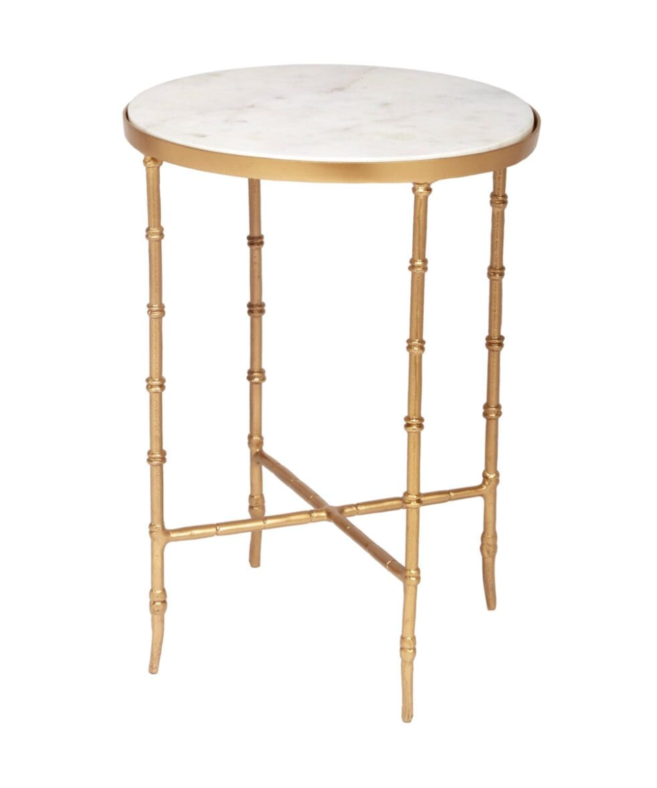 Murphy Marble Topped Accent Table – Home With Hechart