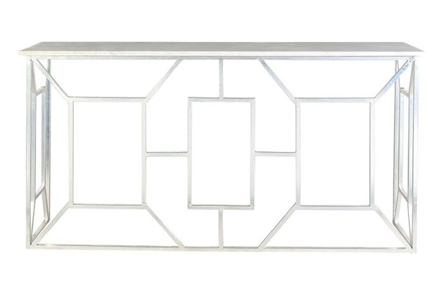 Portico Marble Top Console – Home With Hechart